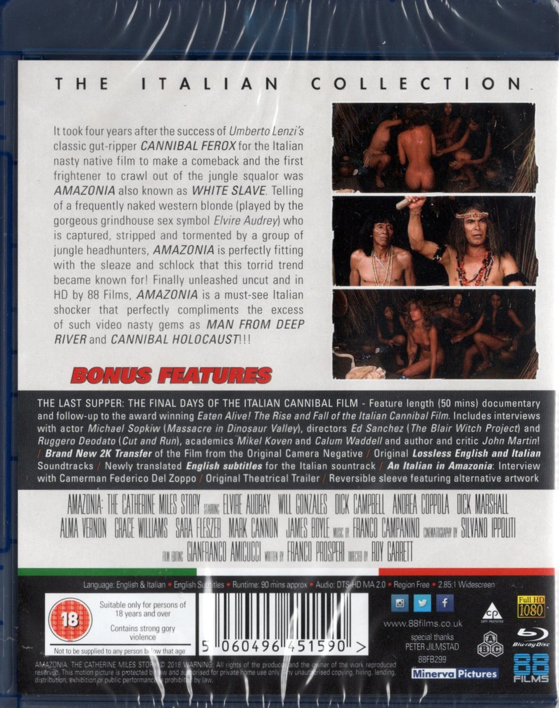 Amazonia: The Catherine Miles Story (Italia 1985) BD – Kulttileffakauppa